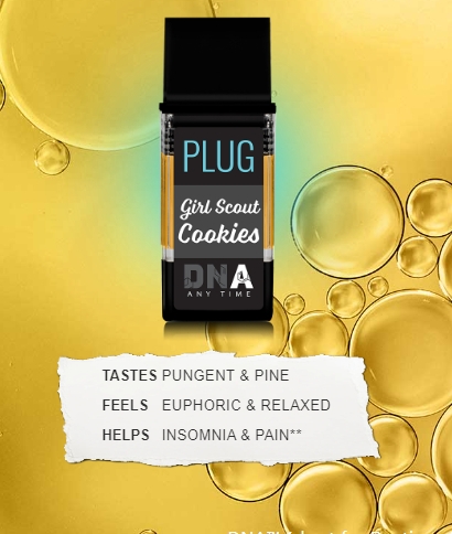 Plug Play | Girl Scout Cookies THC Pod | Top Cola Delivery