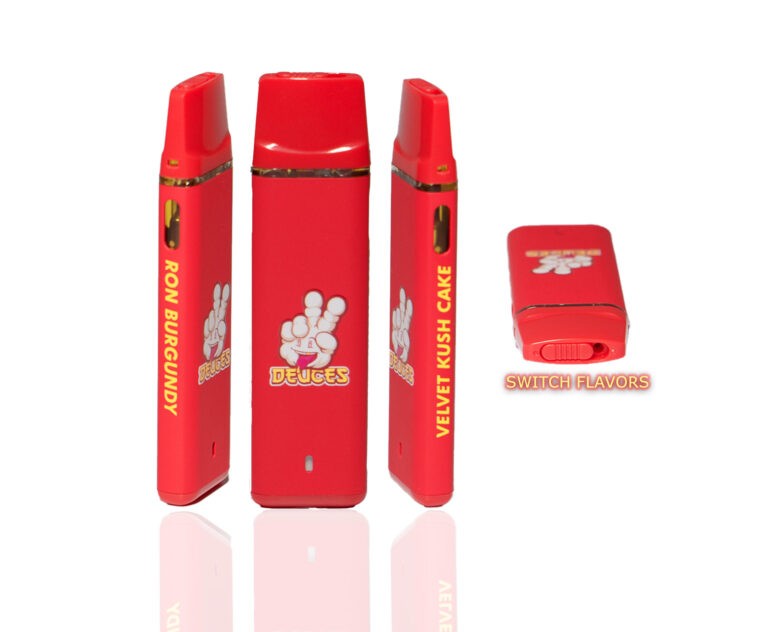 Deuces Double Sided 2 Gram Vape ~ Assorted Flavors - Top Cola Delivery