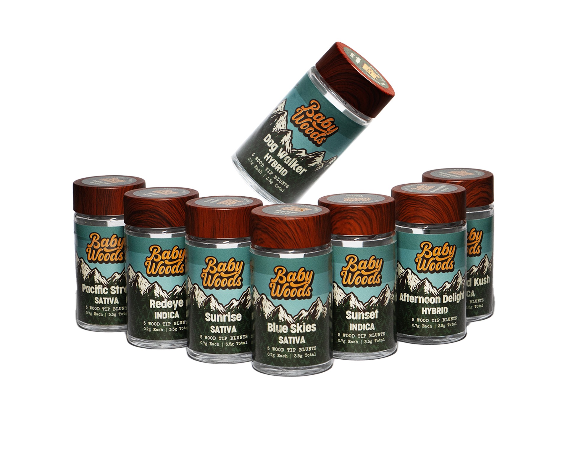 BabyWoods | WoodTip Mini Blunts ~ 5 Pack, Assorted Flavors - Top Cola ...